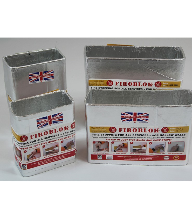 Envirograf 100mm Intumescent Sleeves for Plastic Electrical Trunking