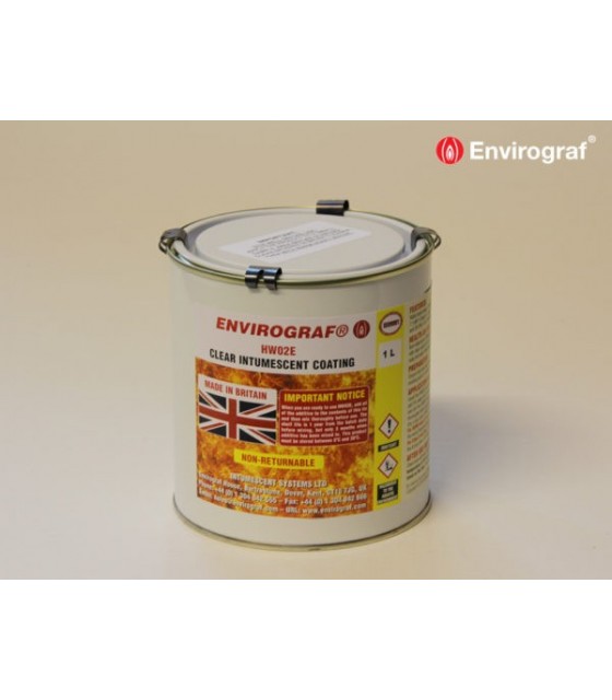 Envirograf ES/VFR Fire Retardant Clear Lacquer for Interior and ...