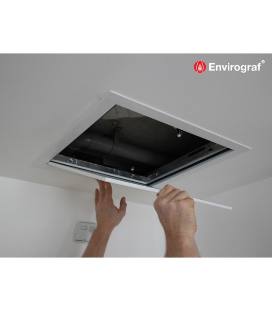 Intumescent fireproof grilles and covers provide free air flow and fire ...